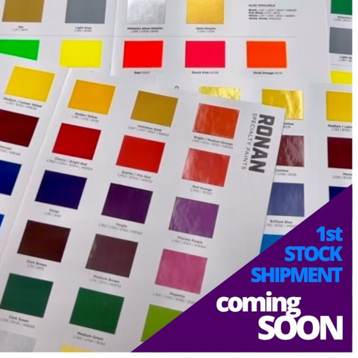 SIGNriteonline - RONAN Colour Chart
