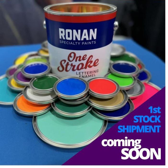 RONAN Paint Australia | One Stroke Lettering Enamel || SIGNriteonline